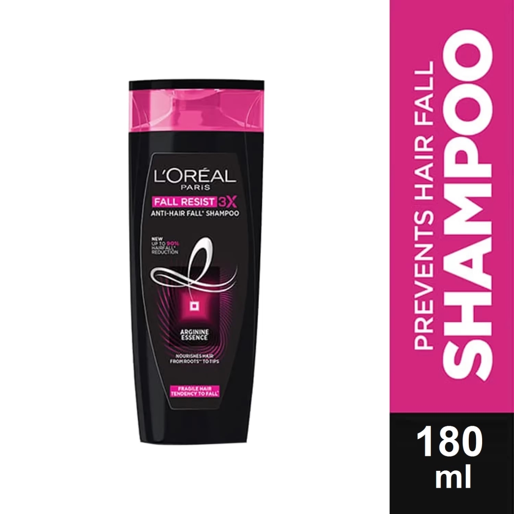Loreal Paris Fall Resist Shampoo 180.0 ml