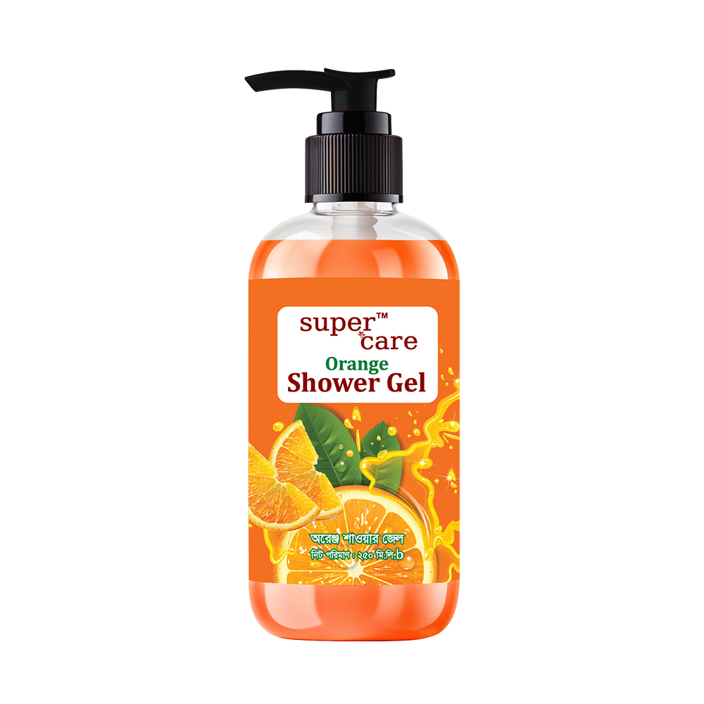 Super Care Orange Shower Gel