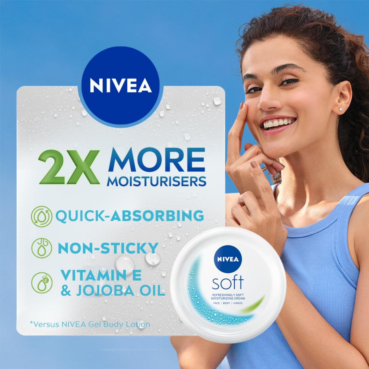Nivea Soft Jar Moisturising Cream (200ml)