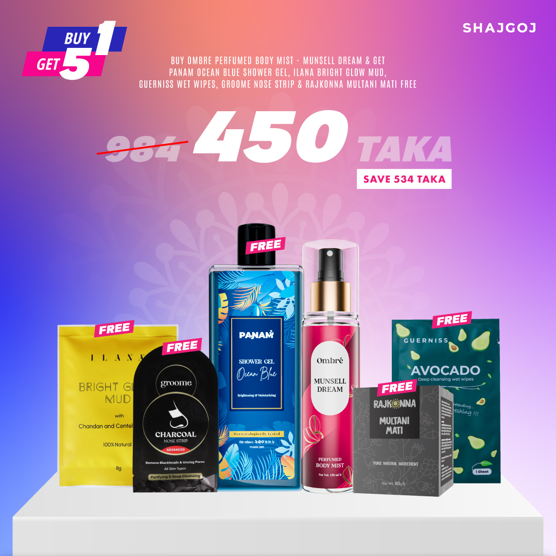 Buy Ombre Perfumed Body Mist - Munsell Dream Get Panam Ocean Blue ...