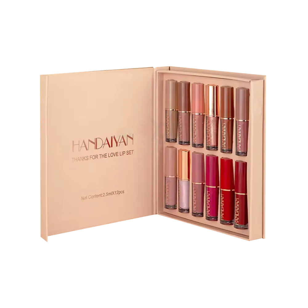 Handaiyan Thanks For The Love 12 Color Lipstick Set