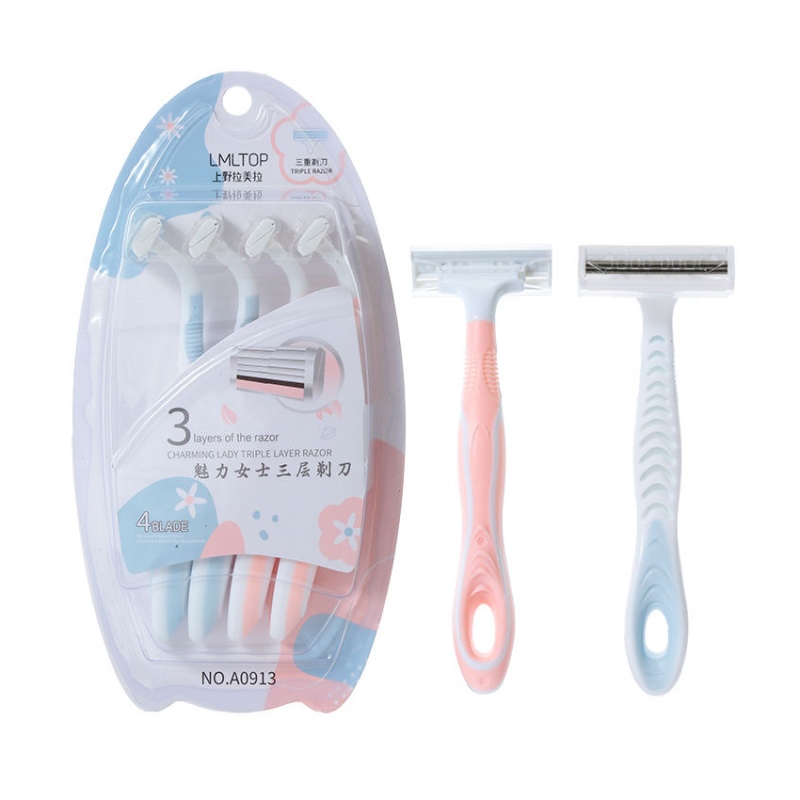 LMLTOP Triple Blade Body Underarm Hair Removal Shaving Razor for Women ...