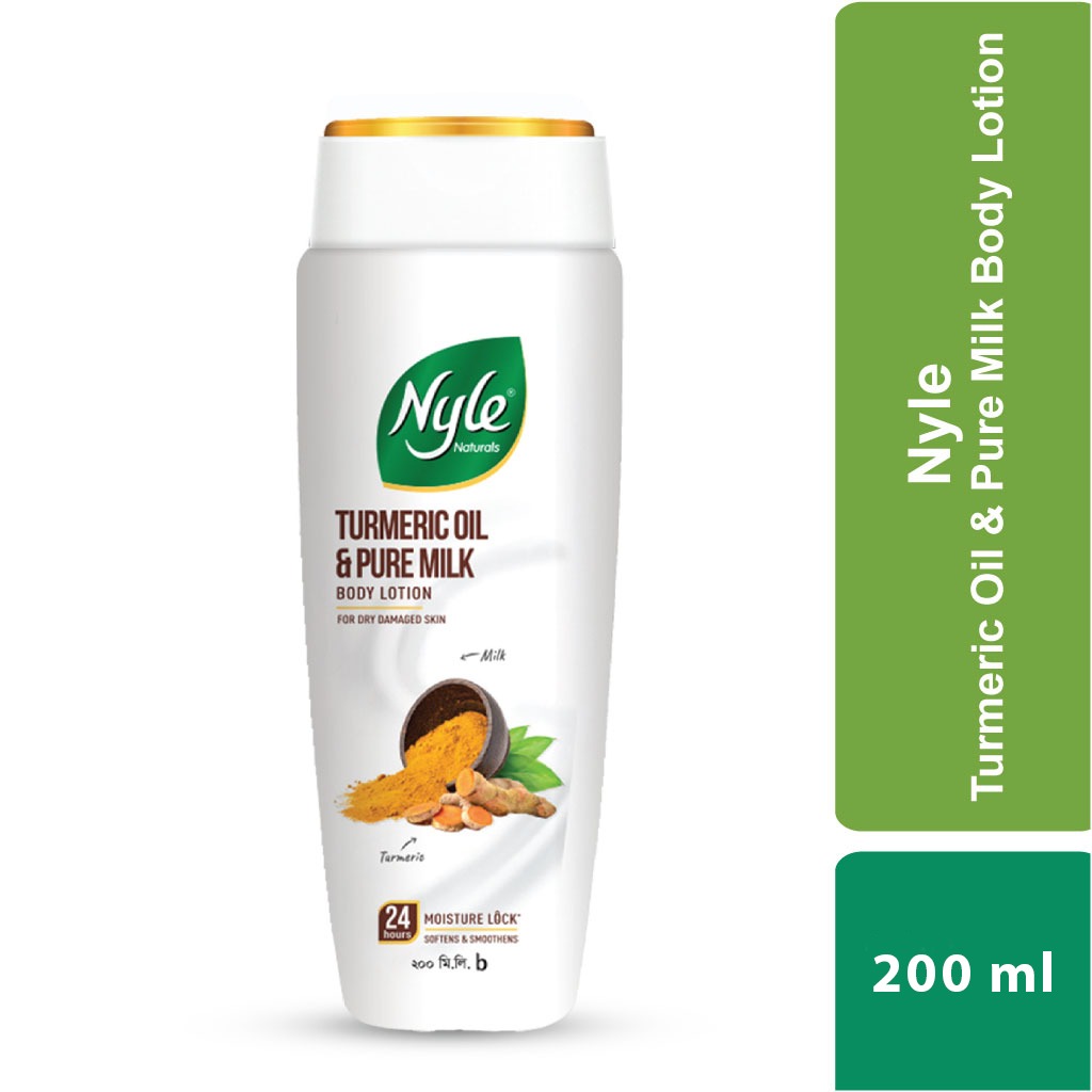 Nyle Body Lotion TURMERIC OIL & PURE MILK 200ml