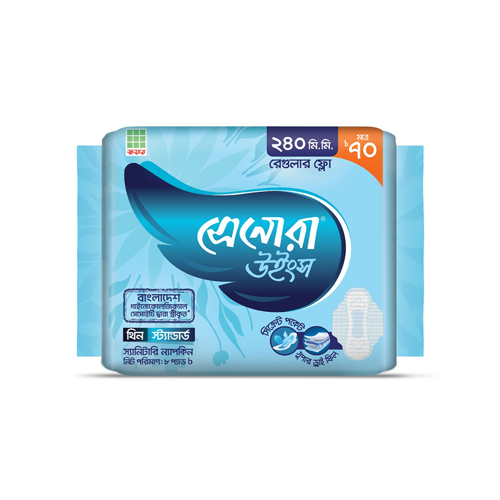 Senora Wings Sanitary Napkin 240 mm - 8 Pads
