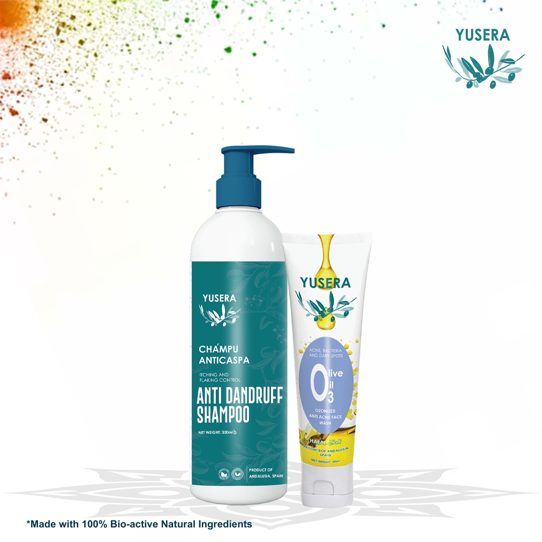 Buy Yusera Anti Dandruff Shampoo 300 ml and Get Yusera Ozonized Anti ...