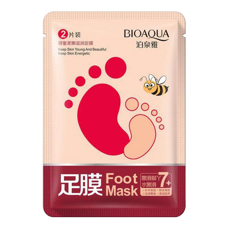 Bioaqua Honey Extract Moisturizing Foot Sheet Mask