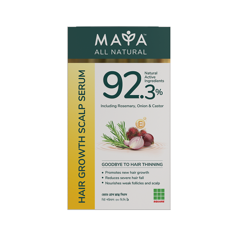 MAYA All Natural Hair Growth Scalp Serum
