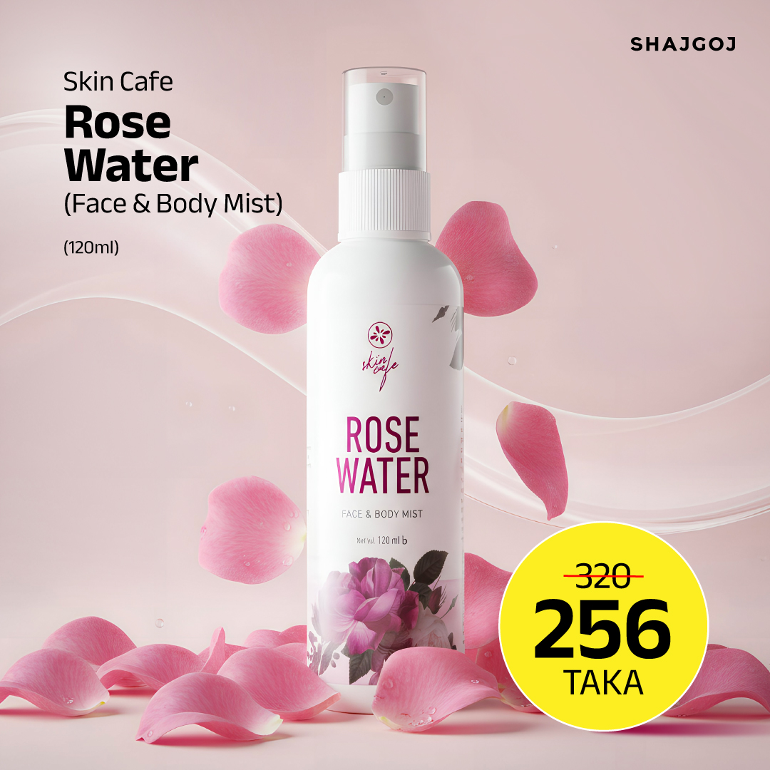 Skin Cafe 100% Natural Rose Water Face And Body Mist