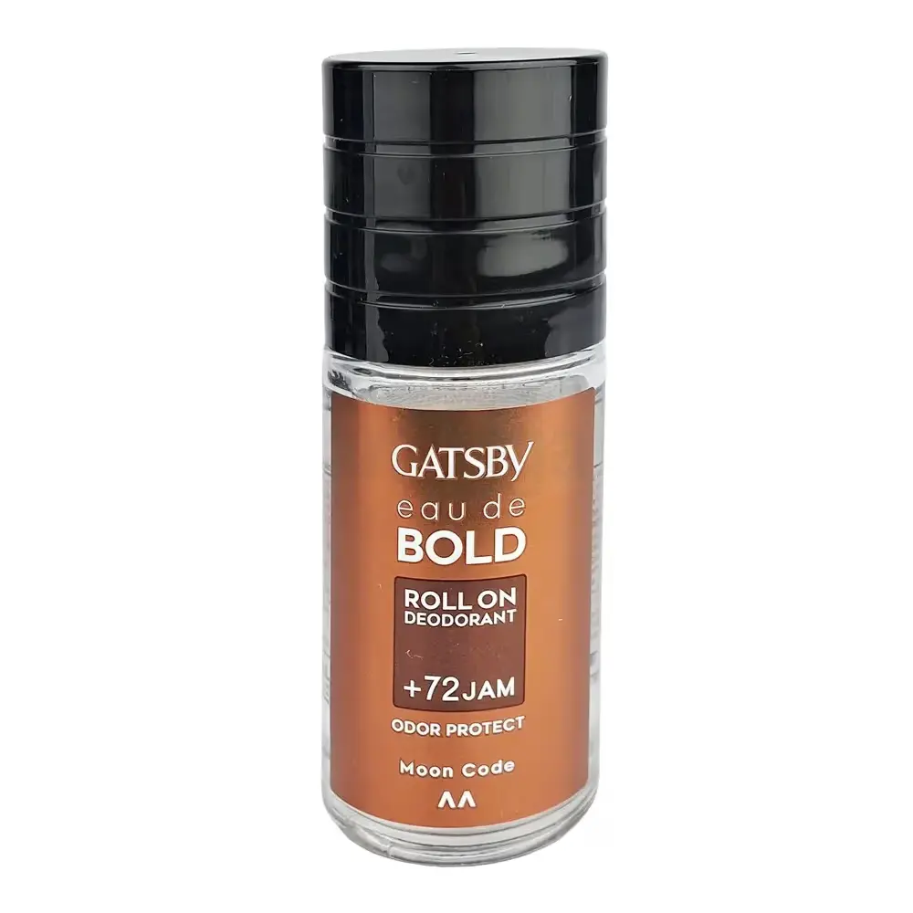 Gatsby Eau De Bold Roll-On Deodorant + 72-Hour Odor Protect - Moon Code