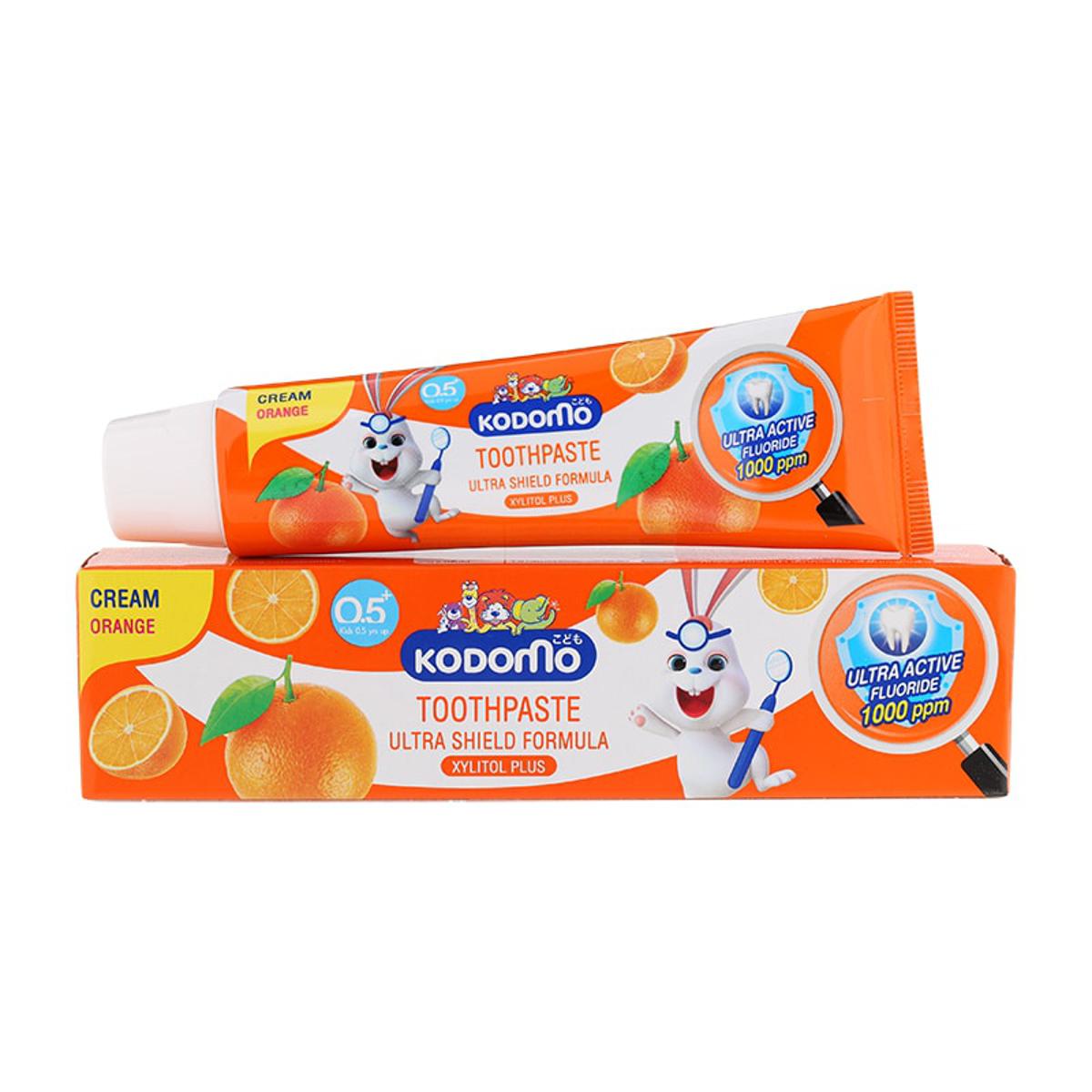Kodomo Baby Toothpaste - Orange