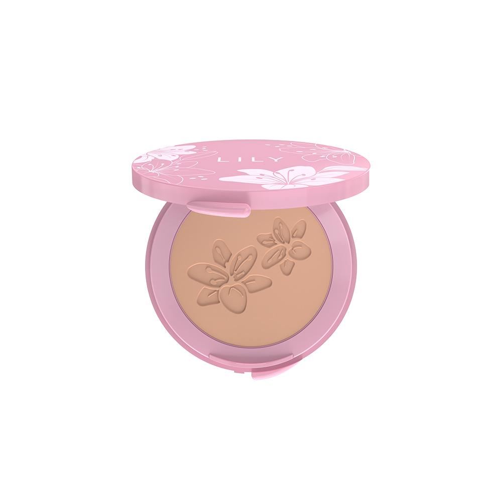 Lily Flawless Matt 3Way Compact Powder Coconut